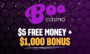 Boo Casino NZ: Claim $5 No Deposit Bonus